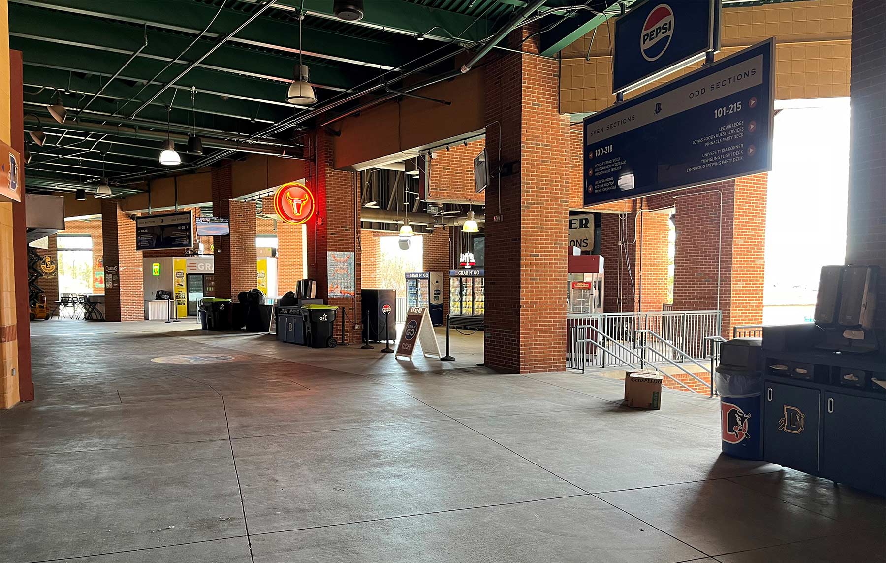 Main Concourse | Event Venue Durham Bulls Baseball Club